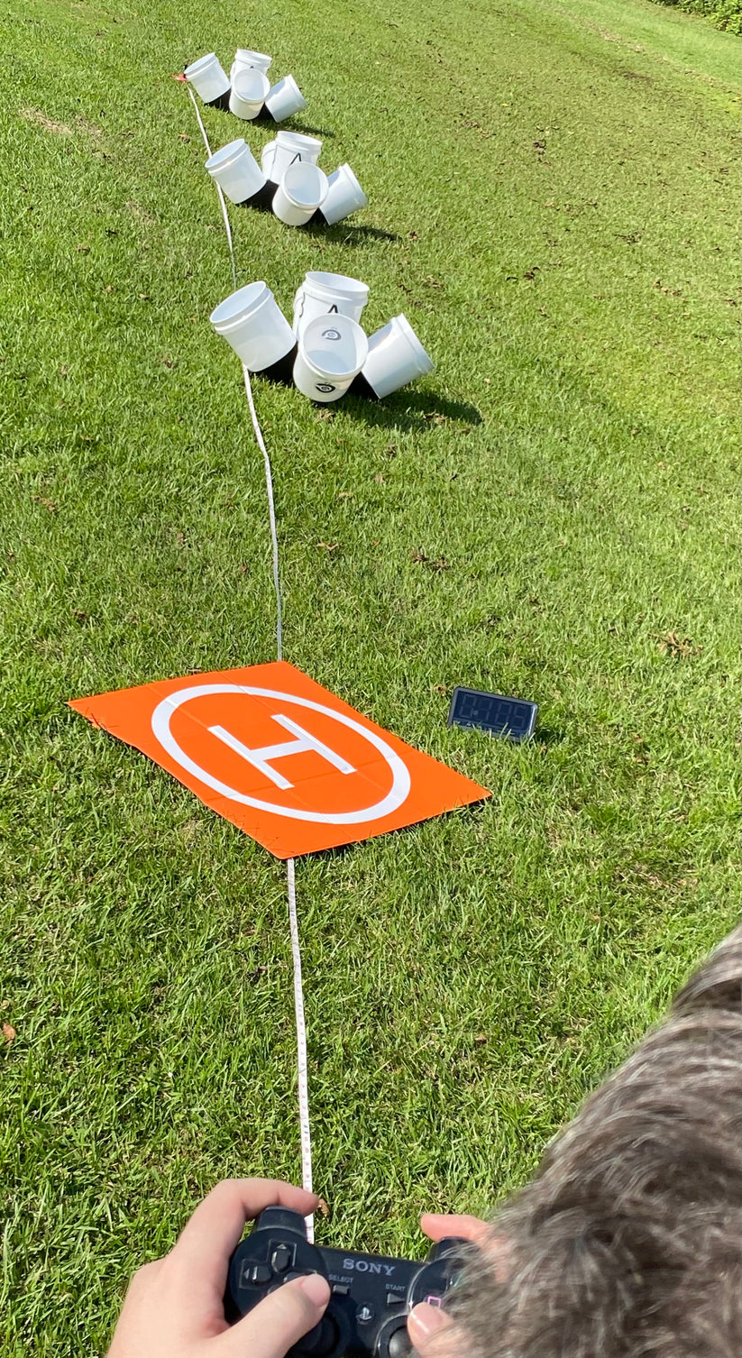 NIST Practice/Test Lane Package Using 2 Gallon Buckets – Clement Drone ...